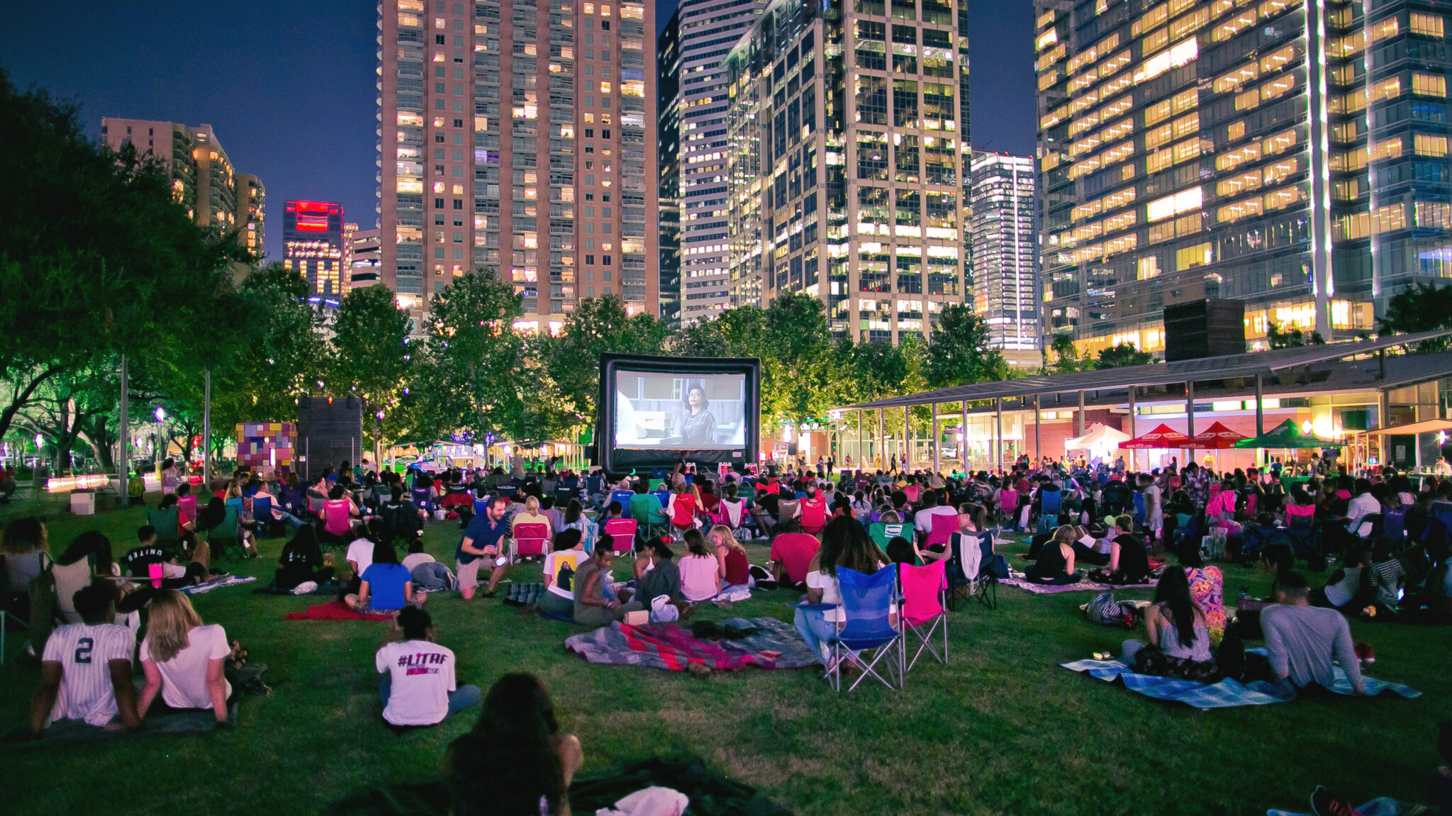 Grease Sing-A-Long: Bank of America’s Screen on the Green - Avenida Houston